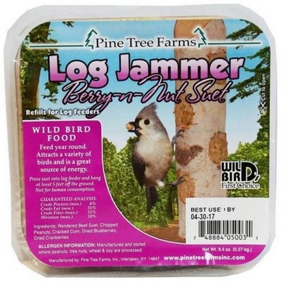 Pine Tree Farms Log Jammer Suet Plugs 9.4 Oz / 3 Pack; | eBay