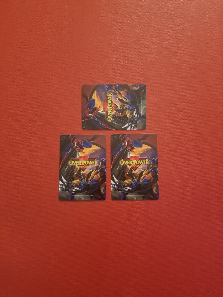 FLEER MARVEL IQ OVERPOWER - CYCLOPS GAME CARD SET OF 3 | eBay