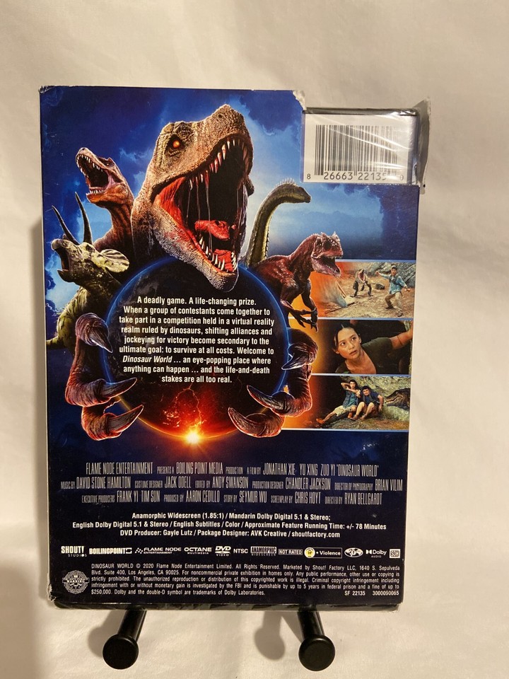 Shout Factory Dinosaur World (DVD) Jonathan Xie , Xing Yu and Zuo Yi ...