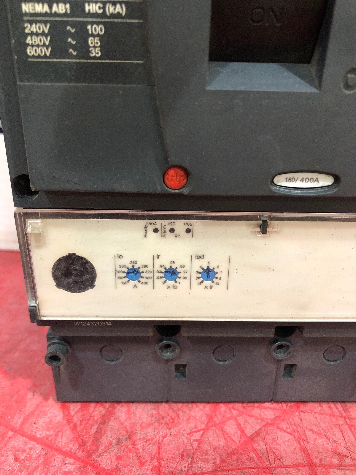 Schneider Electric Circuit Breaker NSX400H 400 Amp 600 Volt 3 Pole W ...