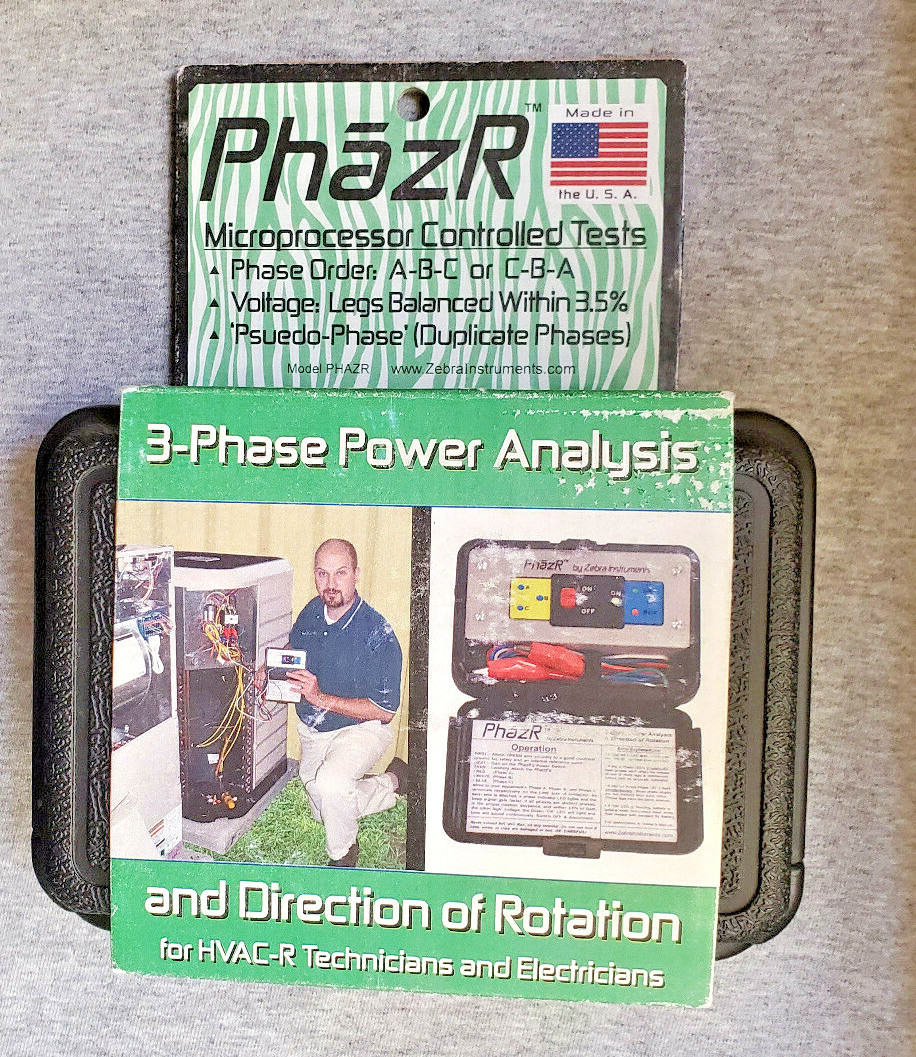 PHAZR 3-Phase Microprocessor Controlled Tests by Zebra Instruments ...