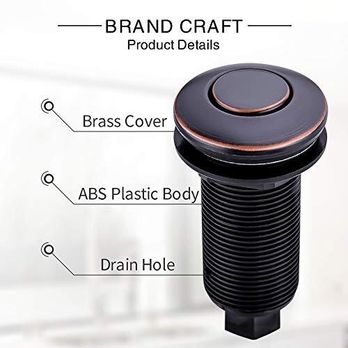 Air Activated Switch Button for Sink Garbage Disposal Part, Oil Rubbed ...