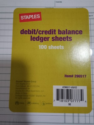 Forms & Record Keeping - Ledger Sheet