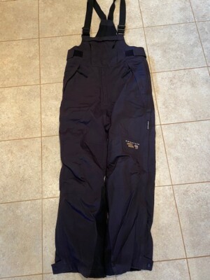 Mountain Hardware Ski Bibs Men’s Med. Conduit Fabric, full zip, scuff ...