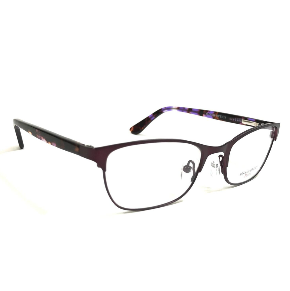 Bloom Optics Eyeglasses Frames JADA PLUM Purple Cat Eye Full Rim 49-17 ...