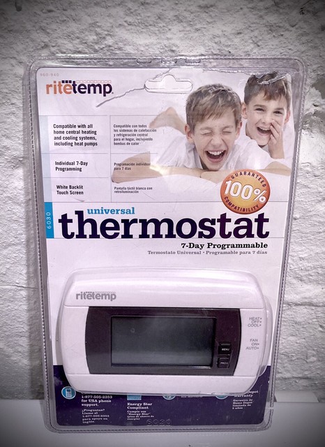 Rite Temp 6030 Programmable Thermostat for sale online | eBay