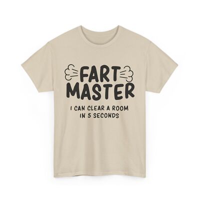 Funny Fart Master Tee, Humorous Shirt for Adults, Gag Gift, Quirky ...