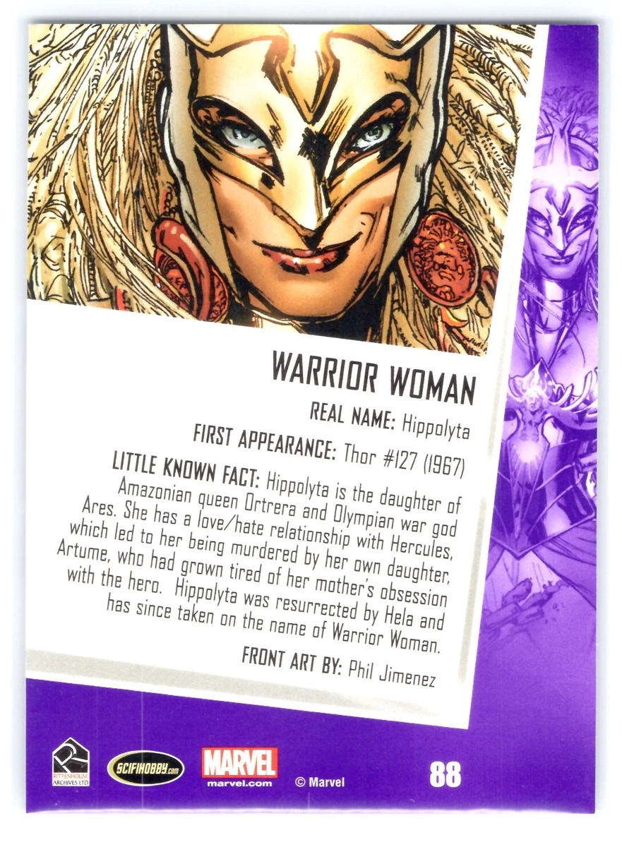 Warrior Woman Marvel Hippolyta