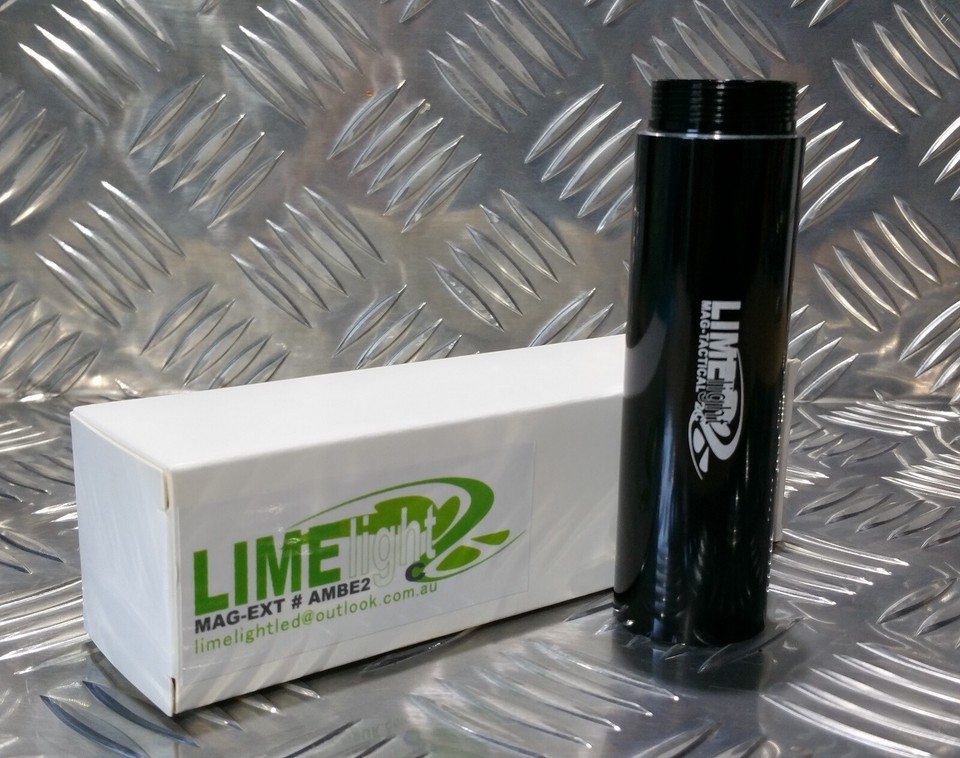 MAGLITE UPGRADE CONVERSION C/D BARREL EXTENSION BODY TUBE 2-6 CELL ...