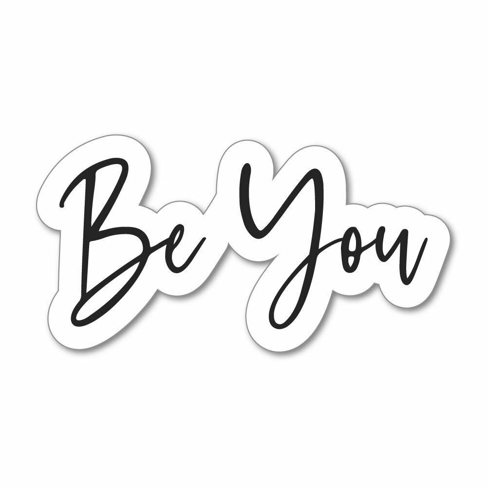 Be You Sticker Decal Inspirational Hippie Strong Women | eBay