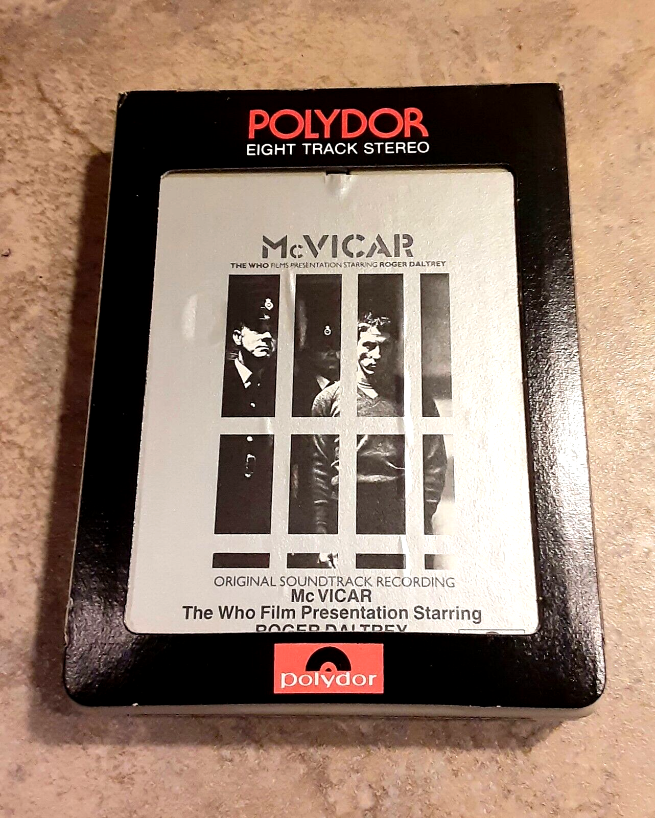 ROGER DALTREY ~ 'McVicar' Motion Picture Soundtrack• 8 Track Tape (1980 ...