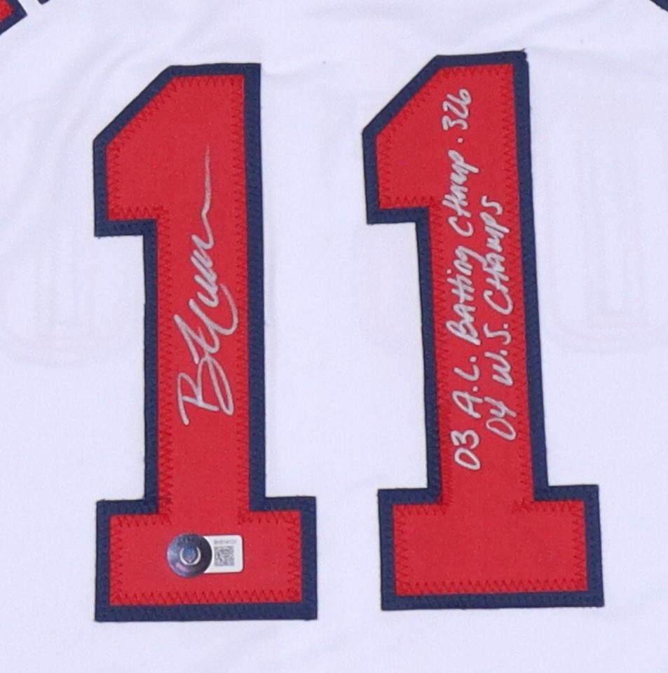 Bill Mueller Signed Red Sox Jersey (Beckett) 2xInsbd World Series ...