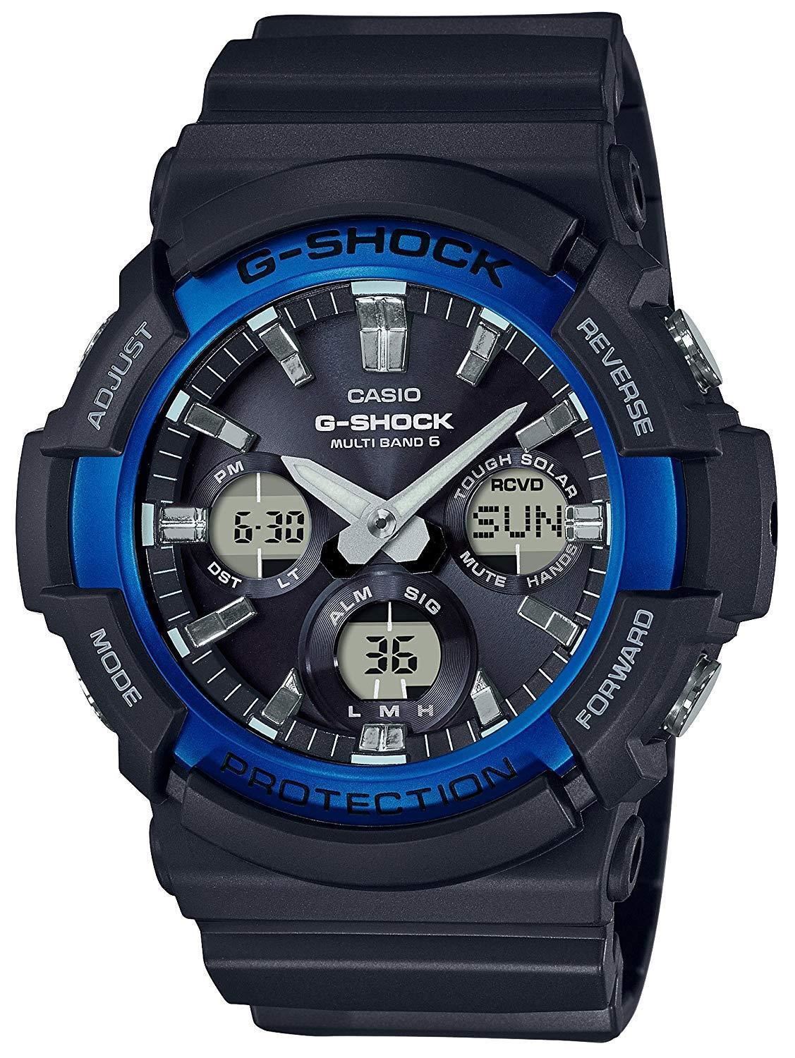 CASIO G-SHOCK GAW-100B-1A2JF Tough Solar Multiband 6 Men's Watch New in ...