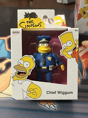 The Simpsons 2.5" Chief Wiggum Action Figure Jakk Pacific 2024 | eBay