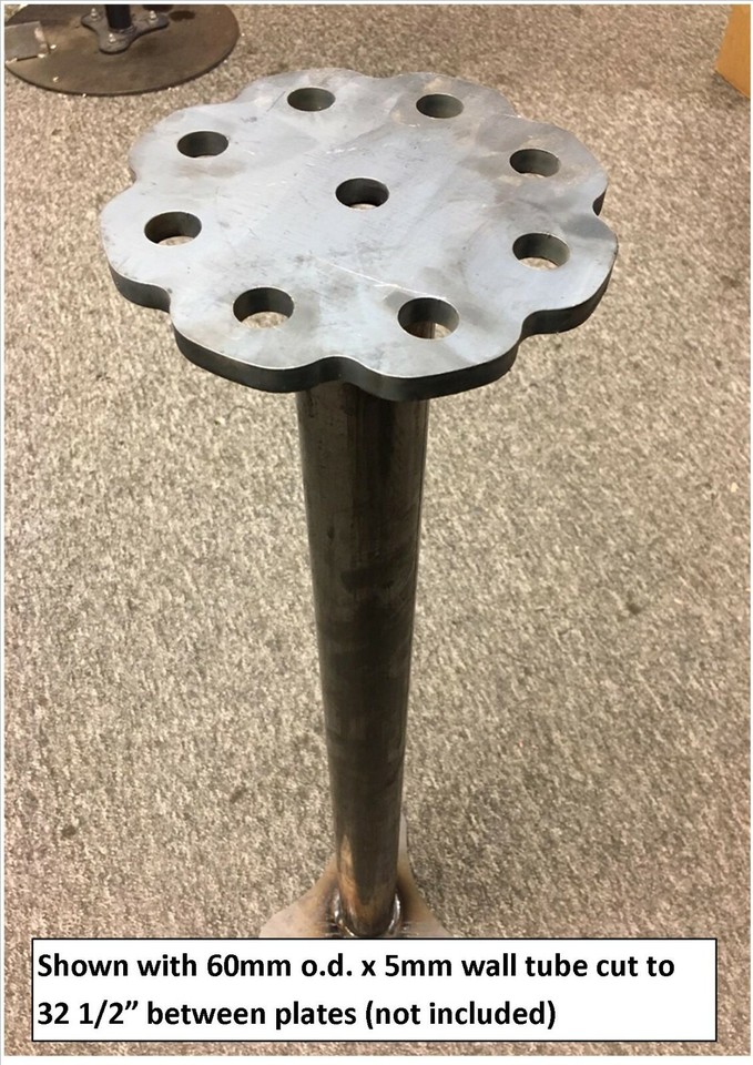 Weld Up Stand Top & Bottom Plates For JD2 Model 32 Bender Petal Head | eBay