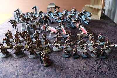 Warhammer 40K Adeptus Custodes Painted 3000 Points | eBay