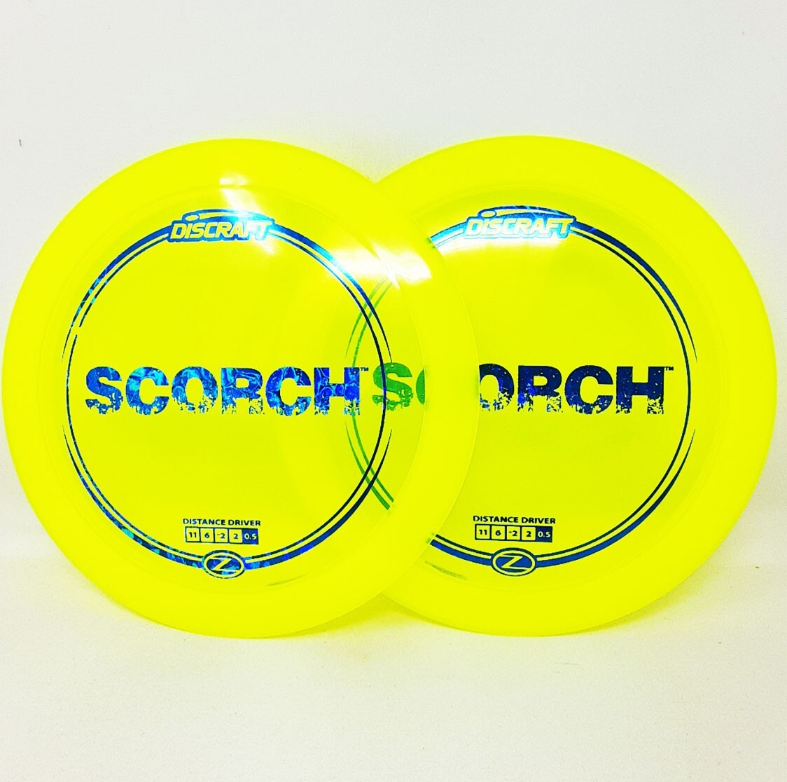 Set of 2 Discraft Elite Z Scorch 173-4g Turquoise Reptile Foils FREE ...