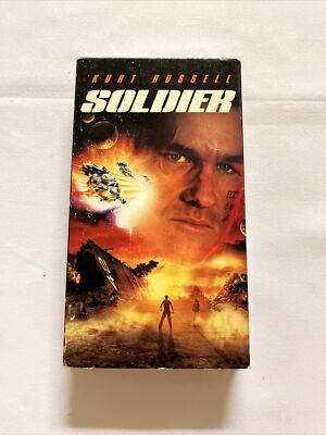 1998 SOLDIER Kurt Russell VHS Tape, COMPLETE/TESTED SEE PHOTOS (VHS7 ...