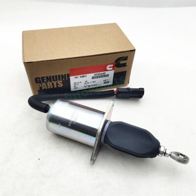 Fuel Shut Off Solenoid 3935649 Fits for Cummins 5.9L, 8.3L SC8.3 Engine ...