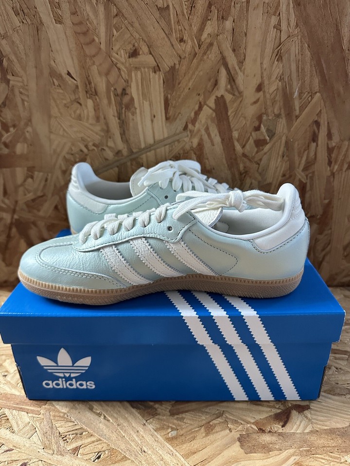 Adidas Originals Samba OG size 9us Linen Green Metallic Women's Shoes ...