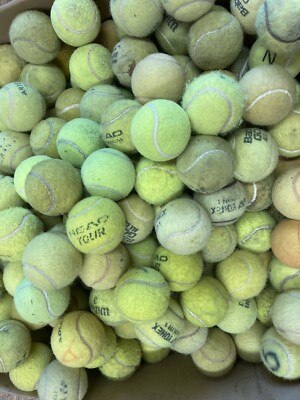 15 Used Tennis Balls -Fair Condition Free post Delivery | eBay UK