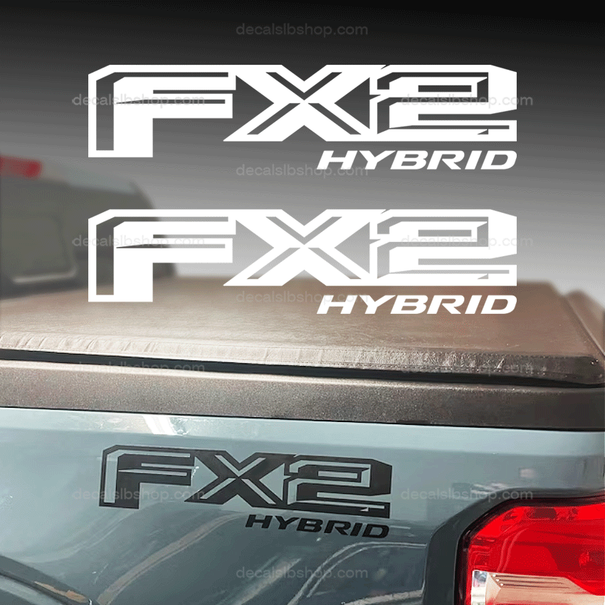 FX2 Hybrid Decals Fits Ford Maverick F150 Truck Off Road Vinyl Decal ...