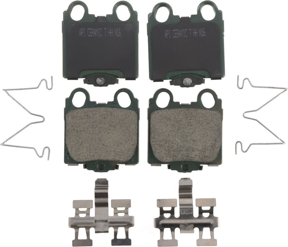 Disc Brake Pad Set-PCT Ceramic Disc Brake Pad Autopart Intl 1412-36558 ...