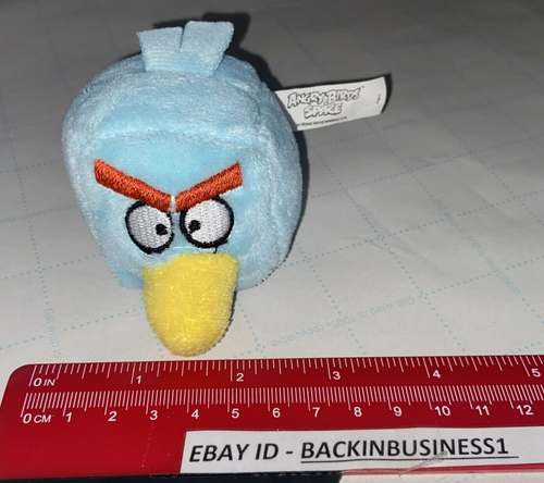 ROVIO-Angry Birds-2012-SPACE-2" FLINGER BLUE ICE BIRD-PENCIL TOPPER-HTF ...