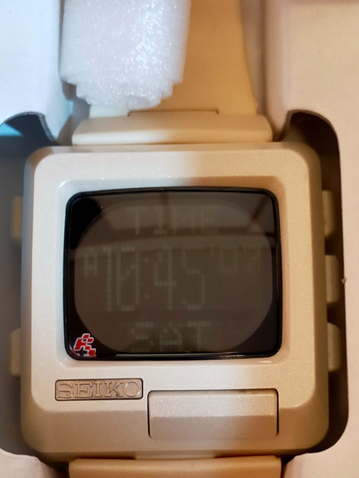 SEIKO TIMETRON W853-4000 QUARTZ LIMITED EDITION TIMETRON WHITE WHITE ...