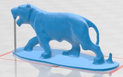 Sabertooth Tiger Mini - DND - Pathfinder - Dungeons & Dragons - RPG ...