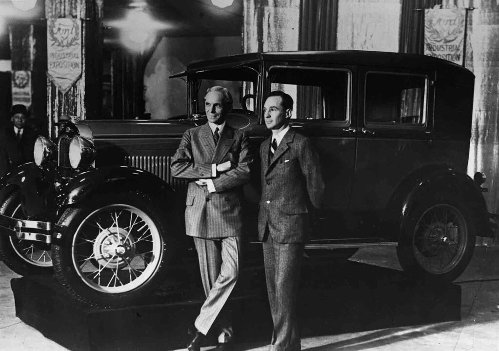 Edsel And Henry Ford