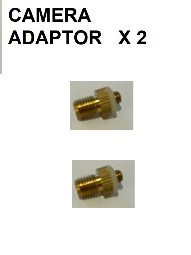 2 X Camera Adaptor Camera Adapter For Carp Fishing Bankstick Tripod Pod ...