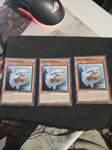 3 x White Sunfish (PHNI-EN006) - Common - 1st Edition | eBay