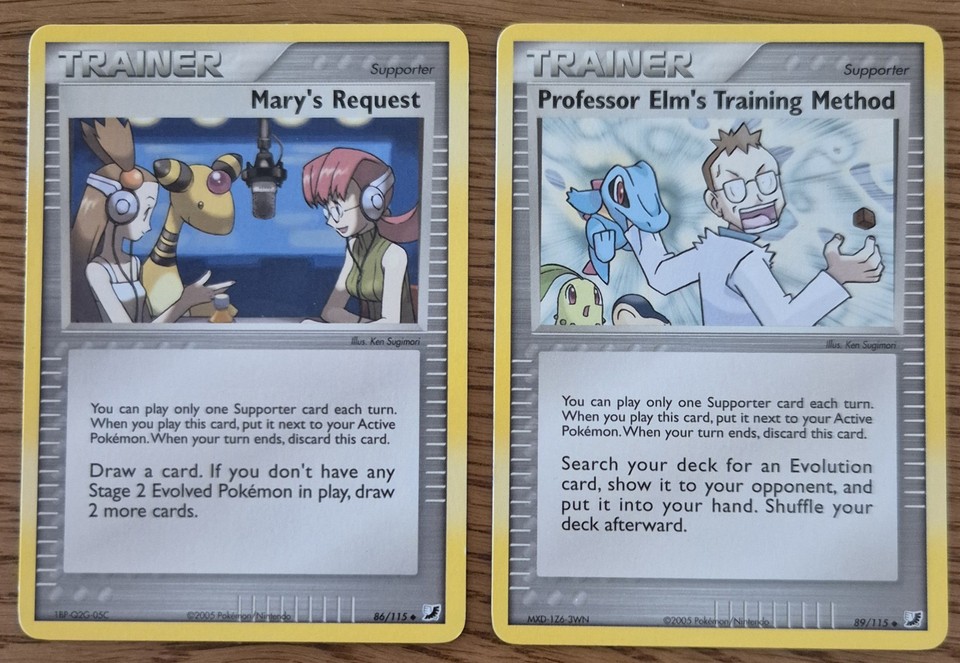 Pokemon Cards Trainer Cards Set Ex Unseen Forces /115 Rare Reverse Holo ...