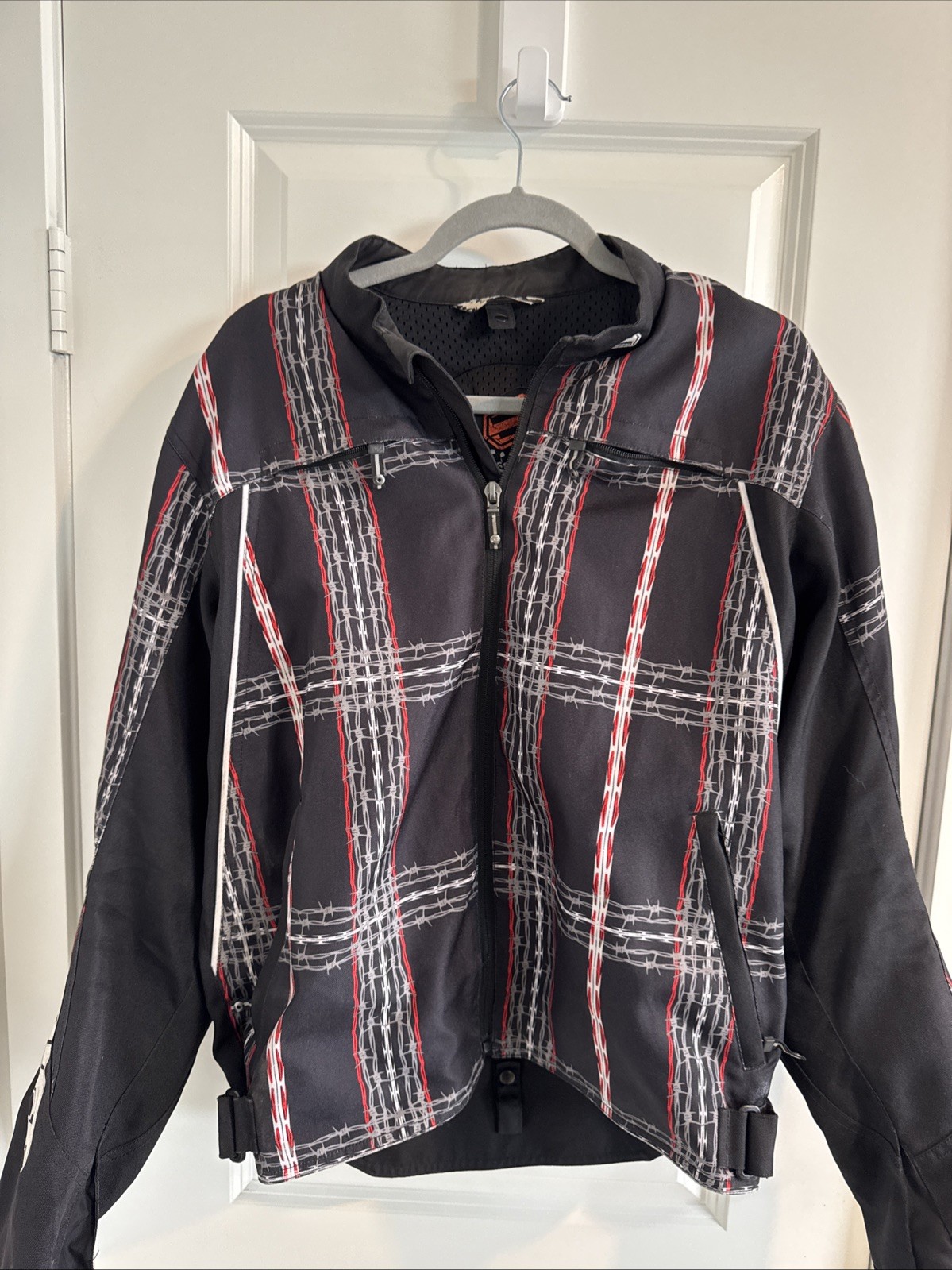 Shift Motorcycle Jacket Padded Armor Racing Black Bik… - Gem