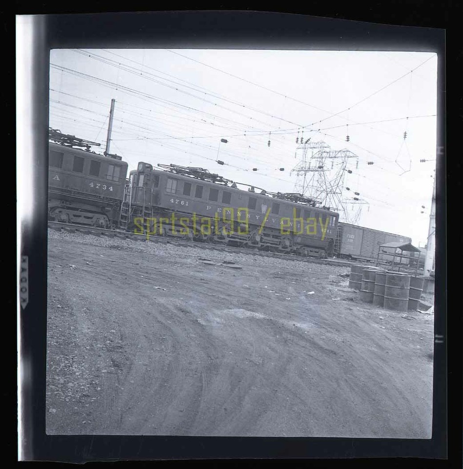 PRR Pennsylvania Railroad GE P-5A Boxcab Locomotive #4761 - Vintage ...