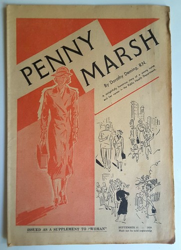 Penny Marsh by Dorothy Deming RN - Sept 11th 1939 Woman's Magazine | eBay