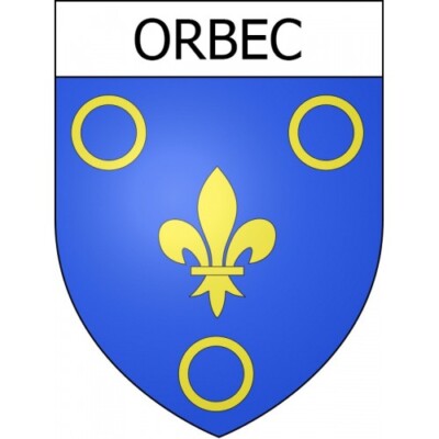 Orbec 14 ville Stickers blason autocollant adhésif | eBay