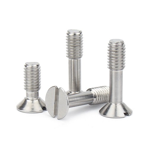 304 Stainless Steel Slotted Countersunk Head Screws With Waisted Shank ...
