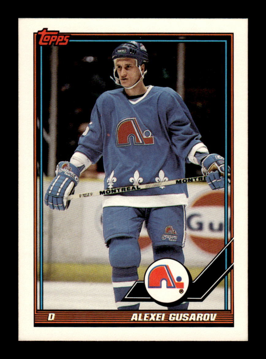 1991-92 Topps Alexei Gusarov #355 RC | eBay