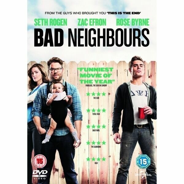 Bad Neighbours DVD 2014 by Seth Rogen Zac Efron. for sale online | eBay UK