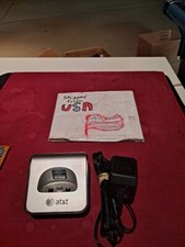 VTech 4H20 Cordless Phone Handset Cradle Black and U060030a12v AC ...