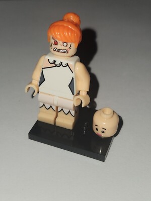 THE FLINTSTONE WILMA ZOMBIE BUILD BLOCK MINIFIGURE WITH EXTRA HEAD | eBay