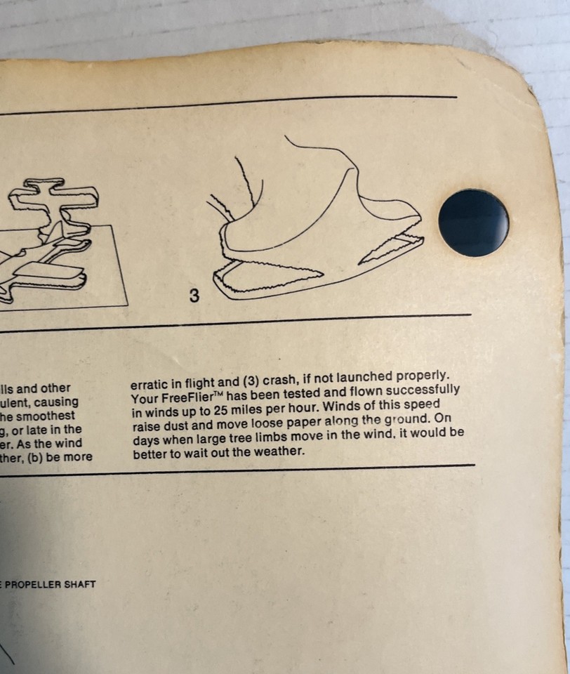 Testors Free Flier Rubber Band Power Airplane - New & Sealed -Vintage ...