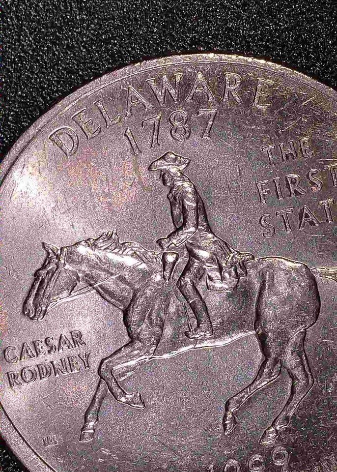 1999 D Quarter Delaware (1787) The First State, Ceasar Rodney | eBay