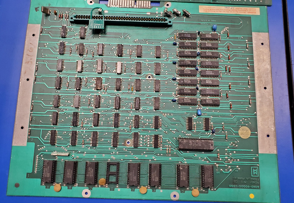 Midway SPACE ENCOUNTERS Arcade Video Game Logic Board PCBs-complete set ...