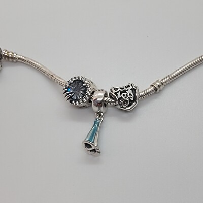 Set of 3 New Pandora Authentic Disney Elsa Frozen Crystal and Let It Go ...