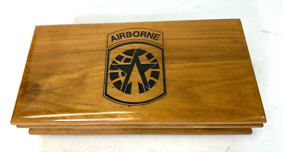 US Army 16th Military Police Brigade Wood Pin Box | eBay