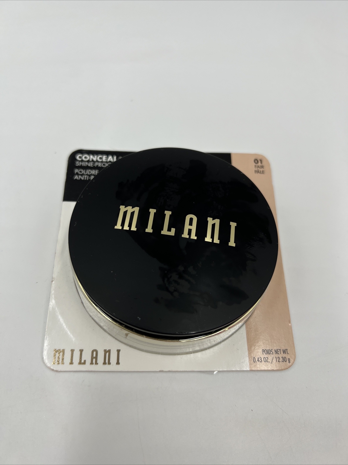 MILANI Conceal + Perfect Powder Foundation Shine Proof Makeup #01 Fair ...