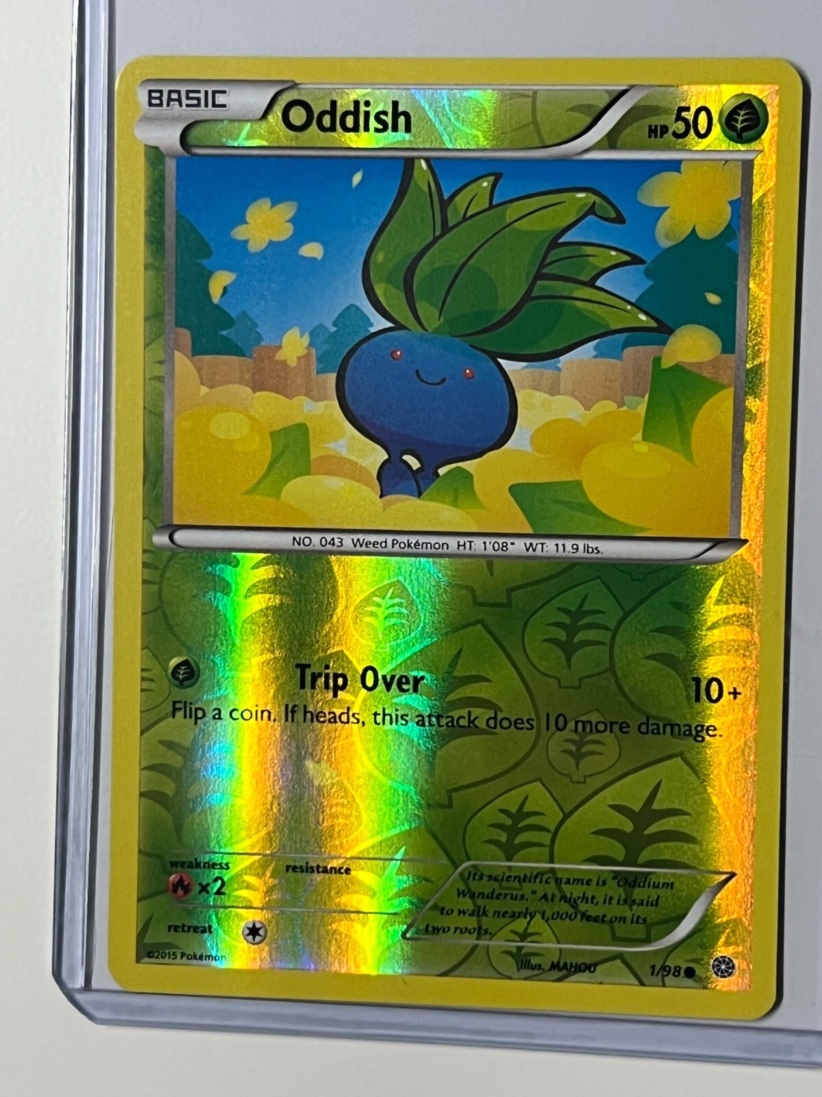 Oddish 1/98 Anceint Origins Reverse Holo 2015 | eBay